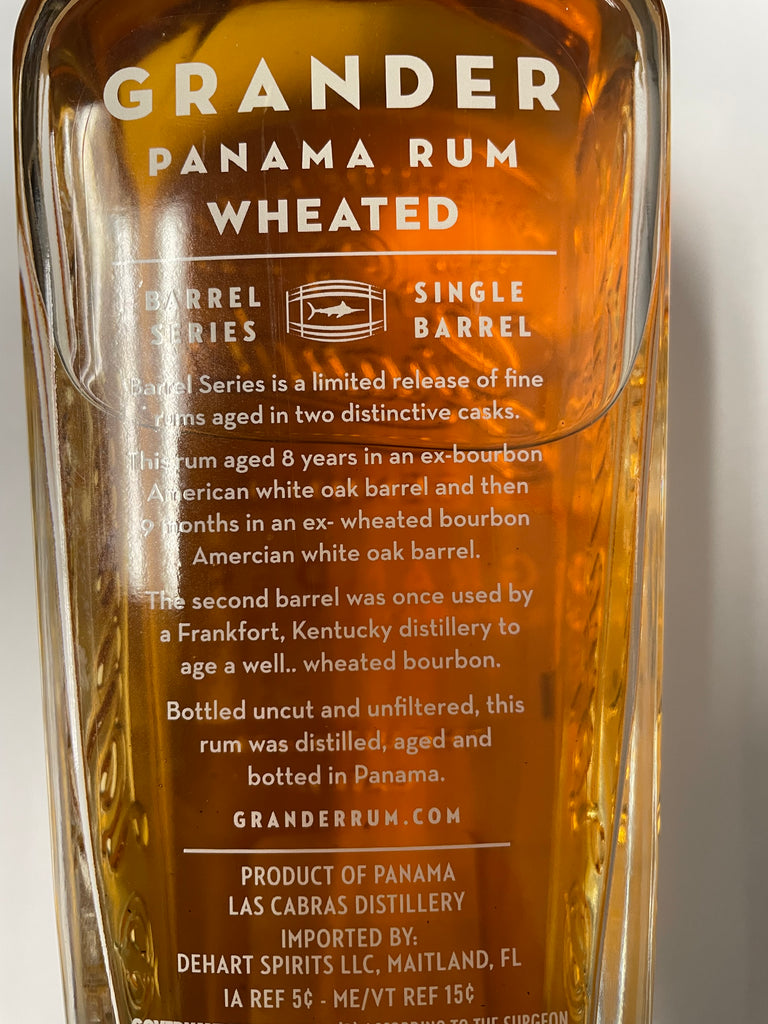 Grander Wheated Single Barrel Eskio Bros Barrel Club – Liquor Locker